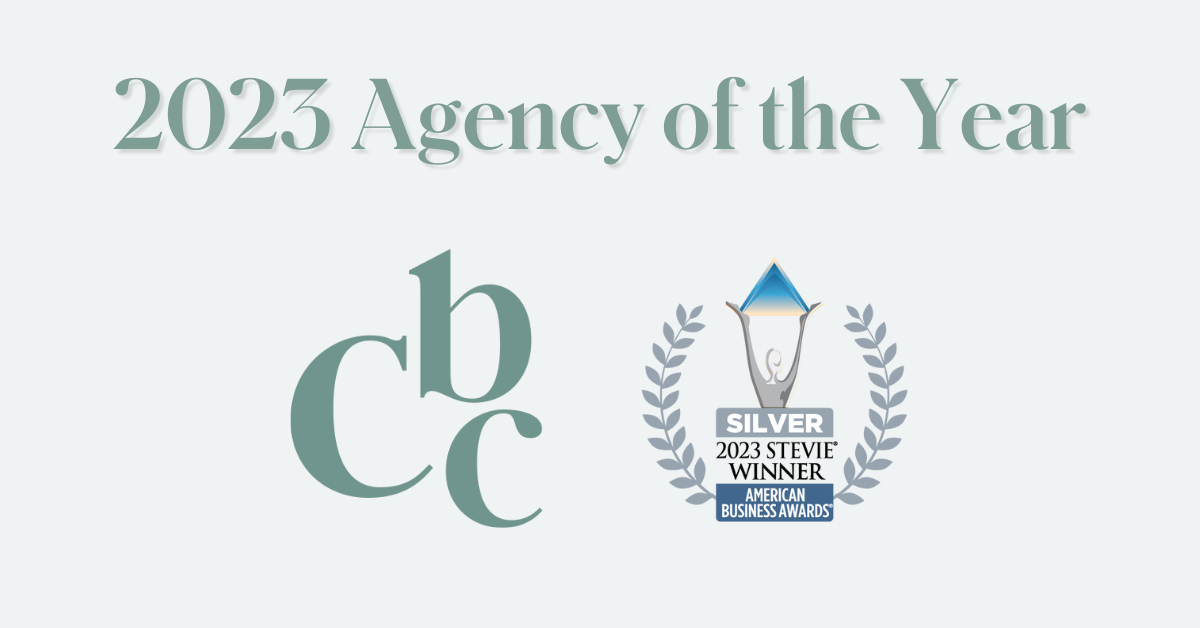 CBC Named 2023 Agency of the Year - CerconeBrownCompany